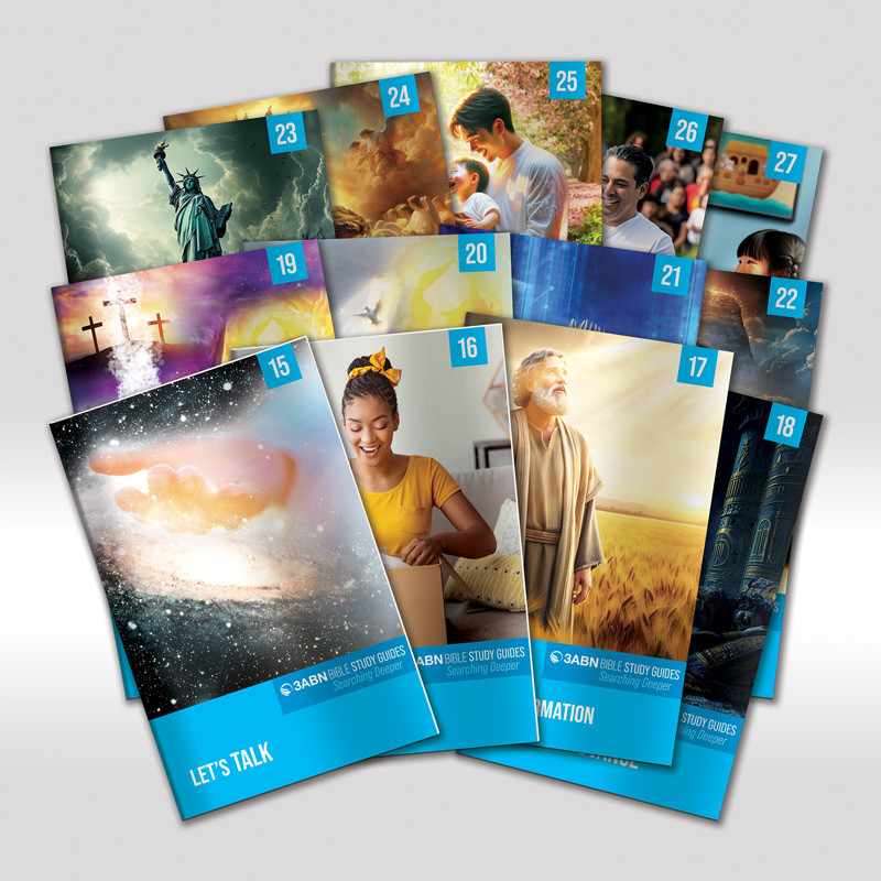 1 Set of 3ABN Study Guides: Searching Deeper