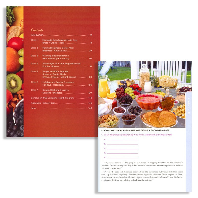 Natural Lifestyle Cooking Workbook